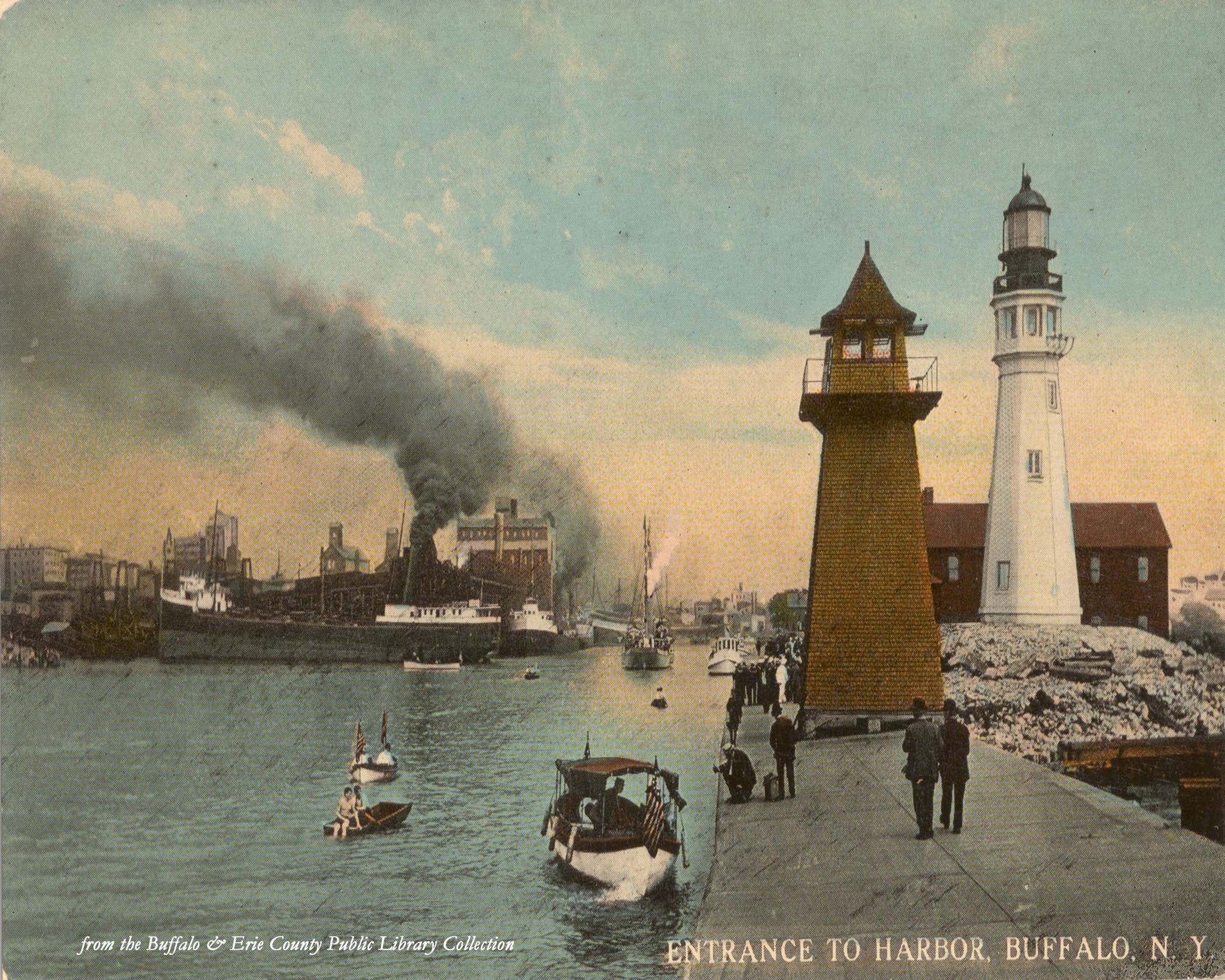 Entrance to Buffalo Harbor – Buffalo & Erie County Public Library ...
